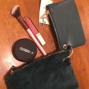 a new day | Bags | Nwt Darkgreen Handbag Set From Target | Poshmark